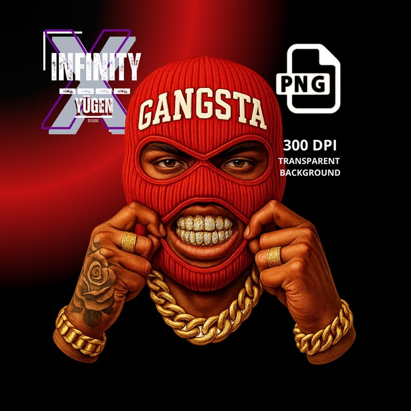 Gangster Mask - Etsy