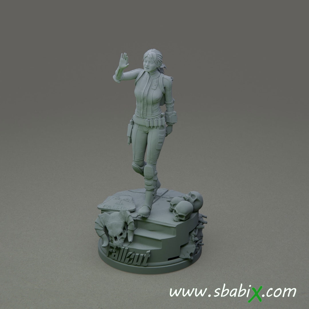 Lucy Fallout Tv Series 3d Printer Assembly Miniature Stl Model 210 Mm ...