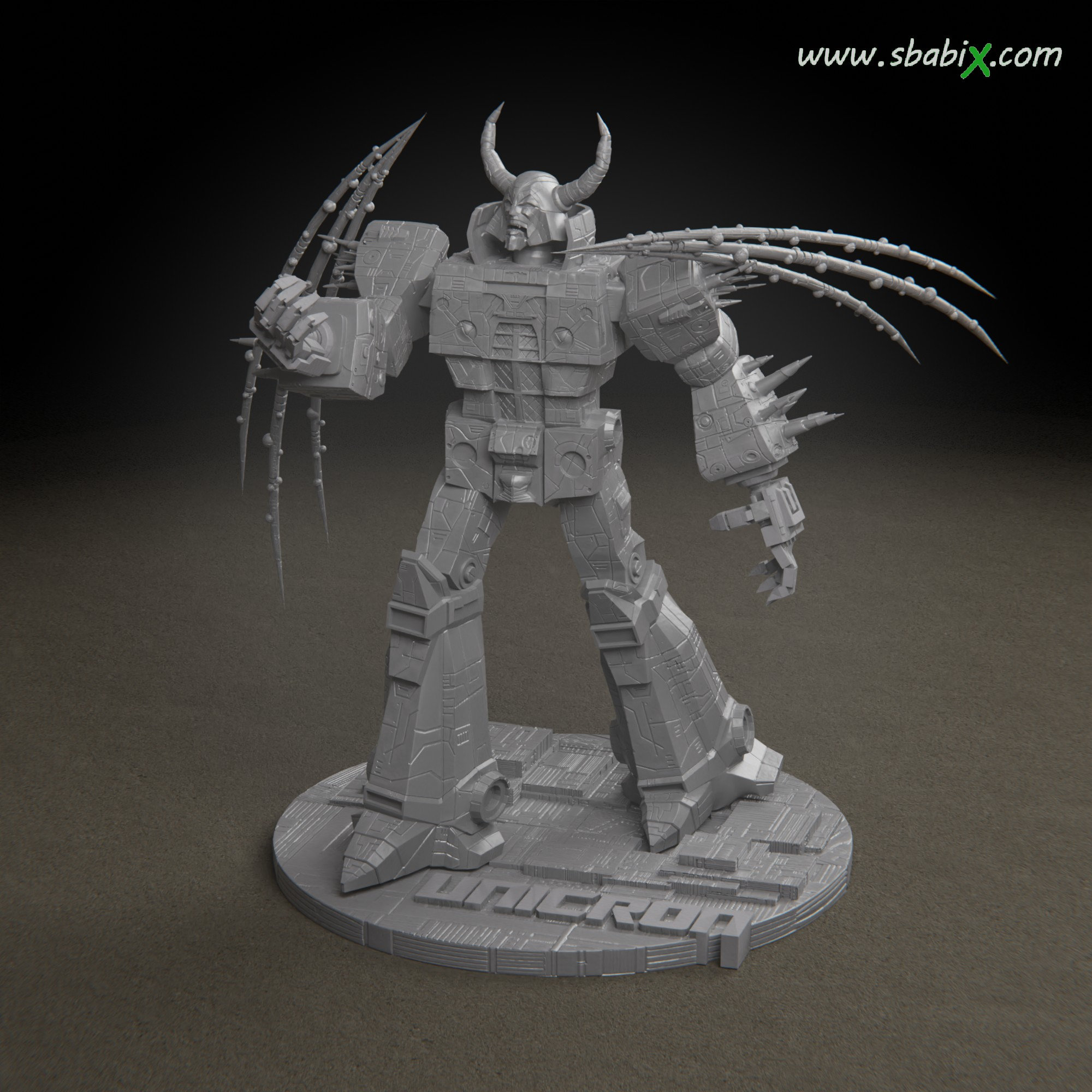 Unicron – Villian From Transformers – 80s – Stl 3d Model-best Quality ...