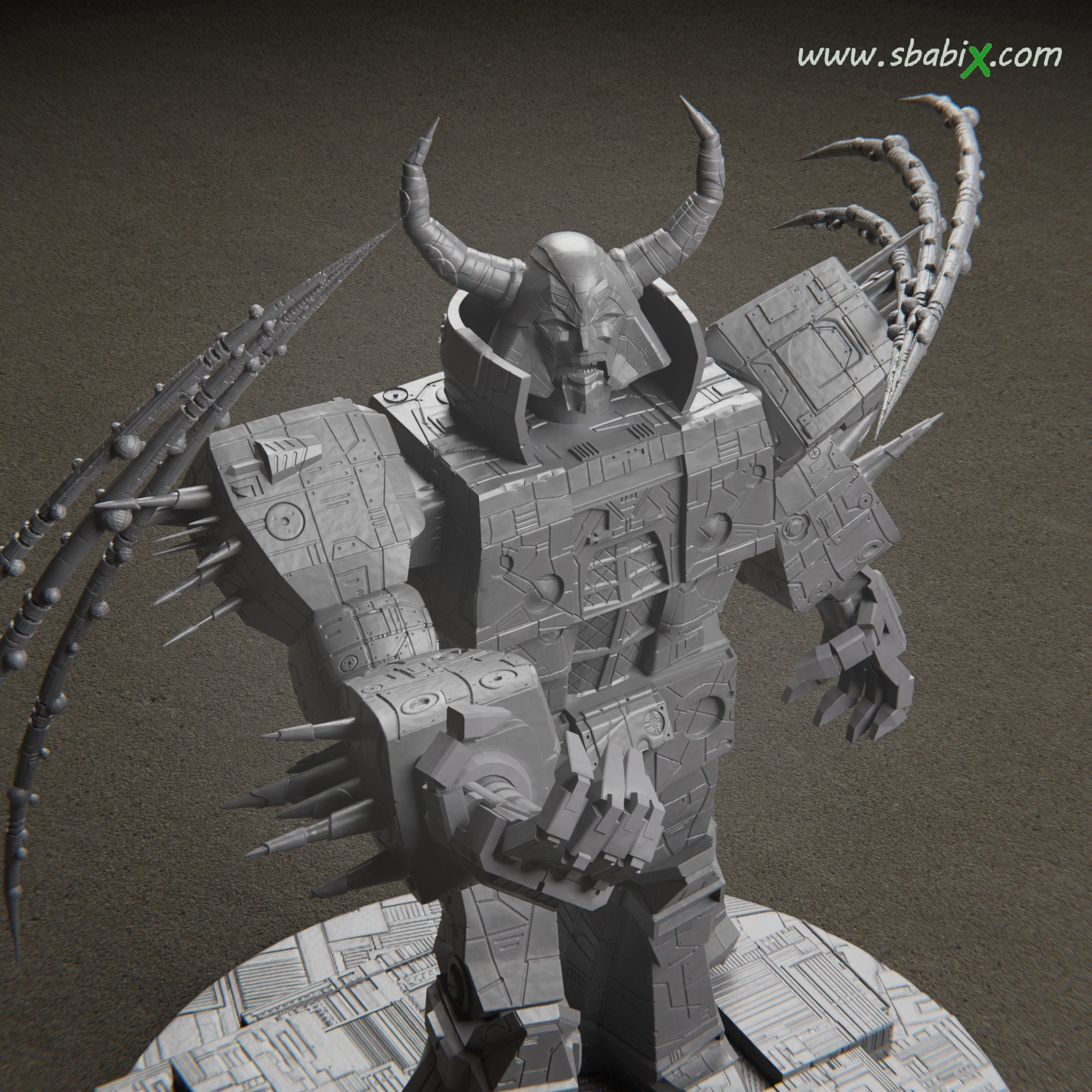 Unicron – Villian From Transformers – 80s – Stl 3d Model-best Quality ...