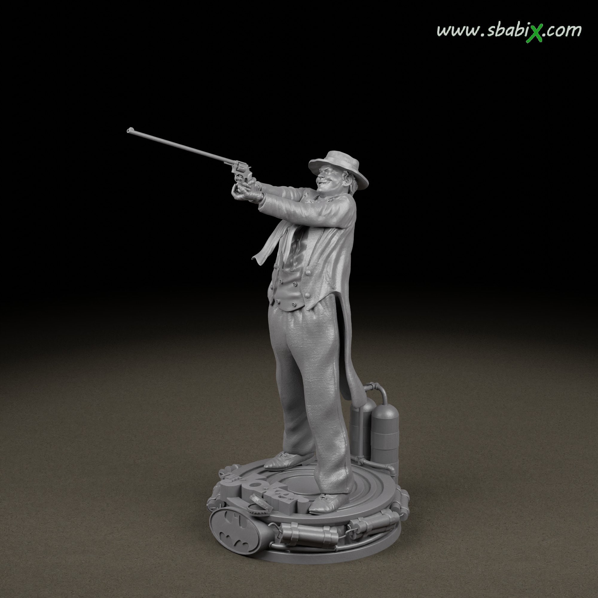 Joker Jack Nicholson 80’s 3d Printer Assembly Miniature Stl Model 300mm ...