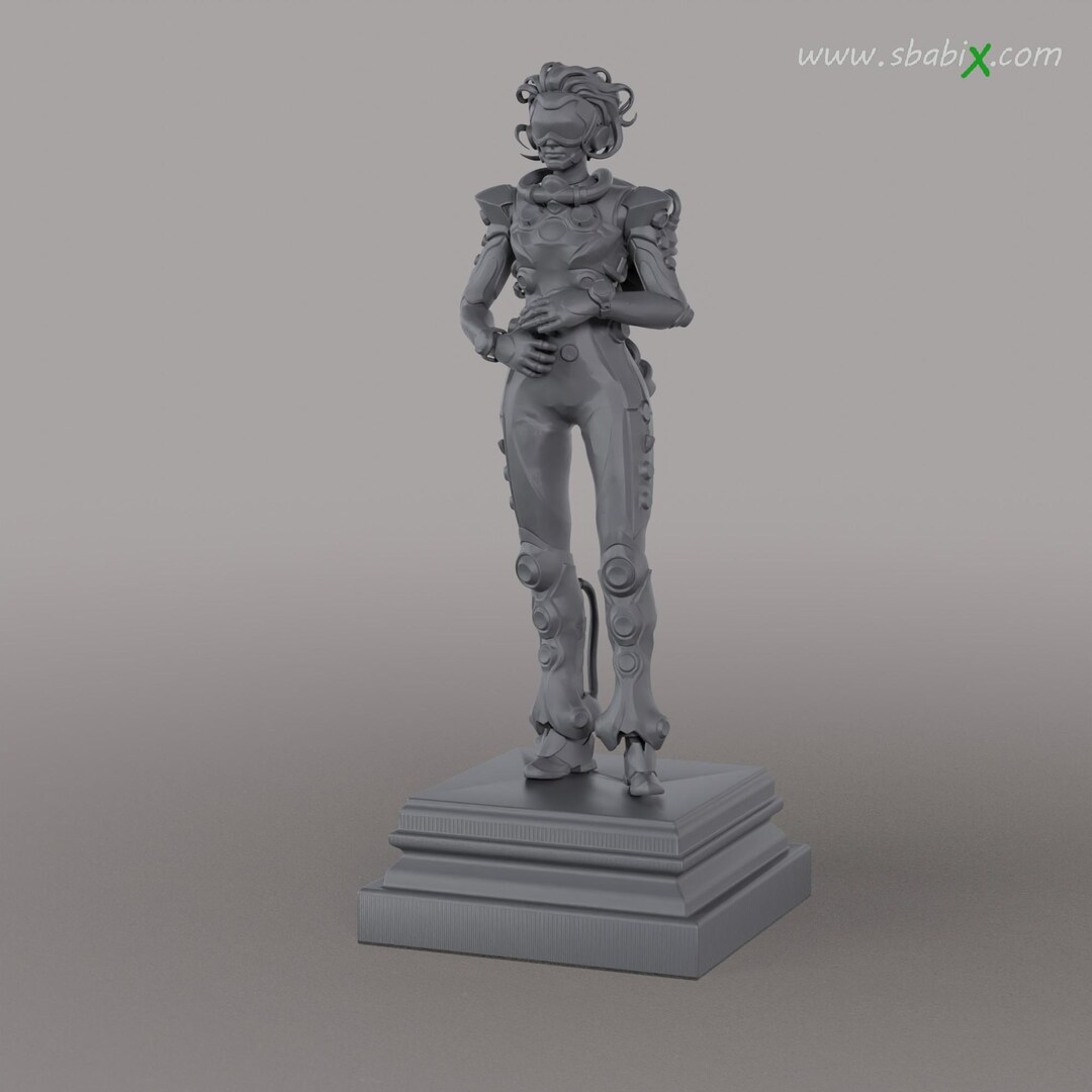 Horizon From Apex Legends: 3D Model Printable in Resin and Filament - Etsy