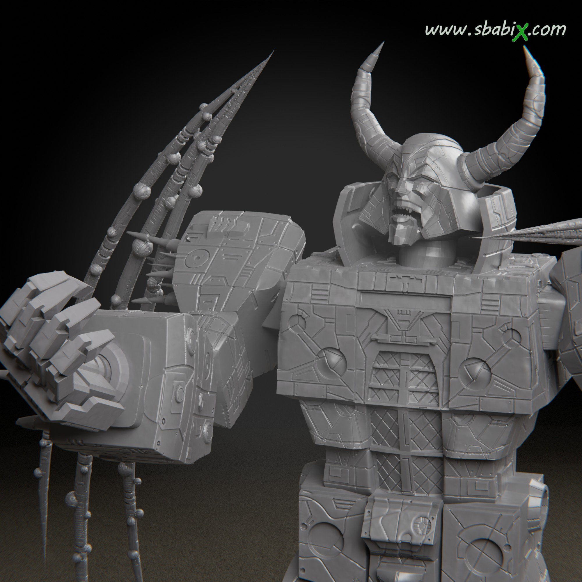 Unicron – Villian From Transformers – 80s – Stl 3d Model-best Quality ...