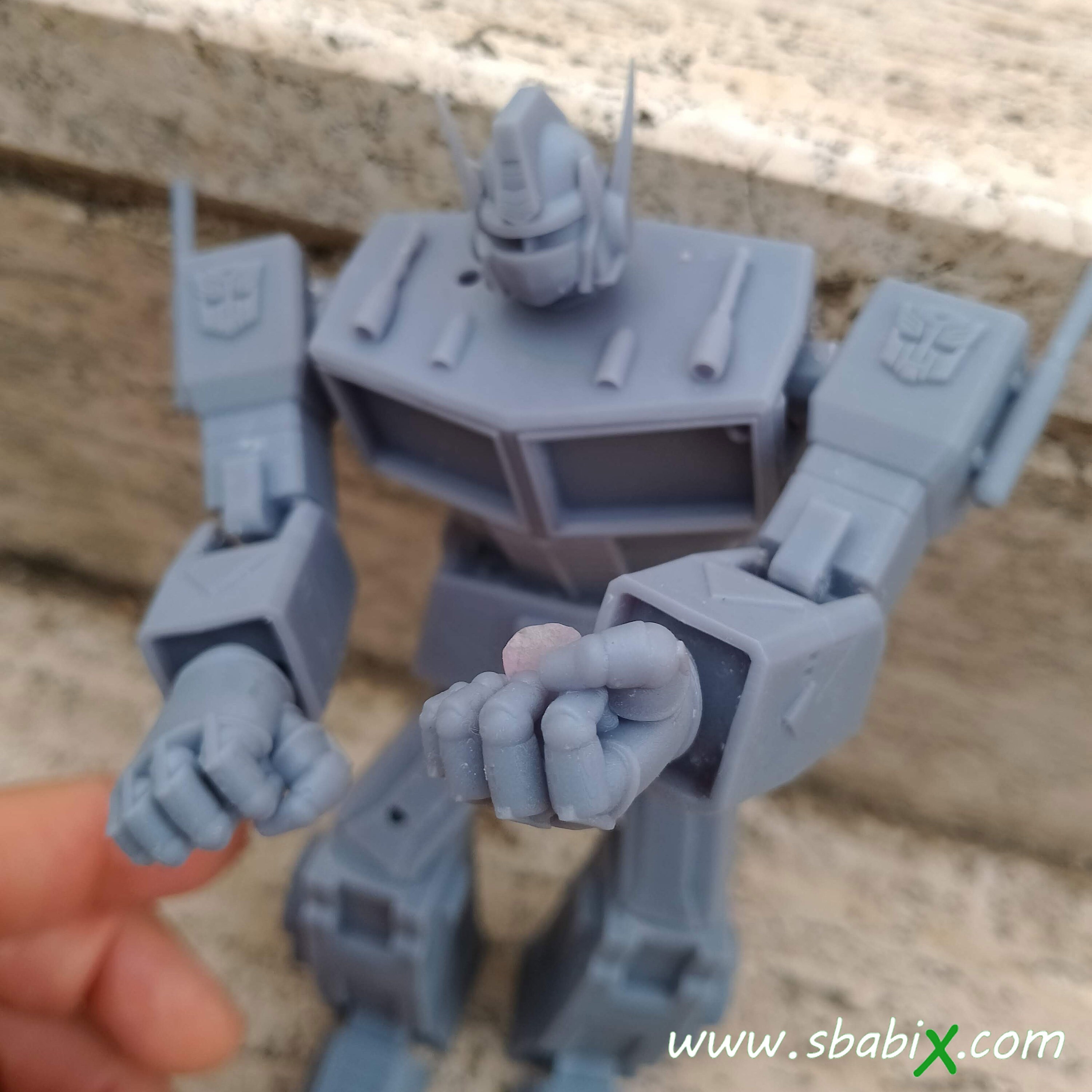 Optimus Prime G1 80’s Flexy Articulate 3d Printer Assembly Miniature ...