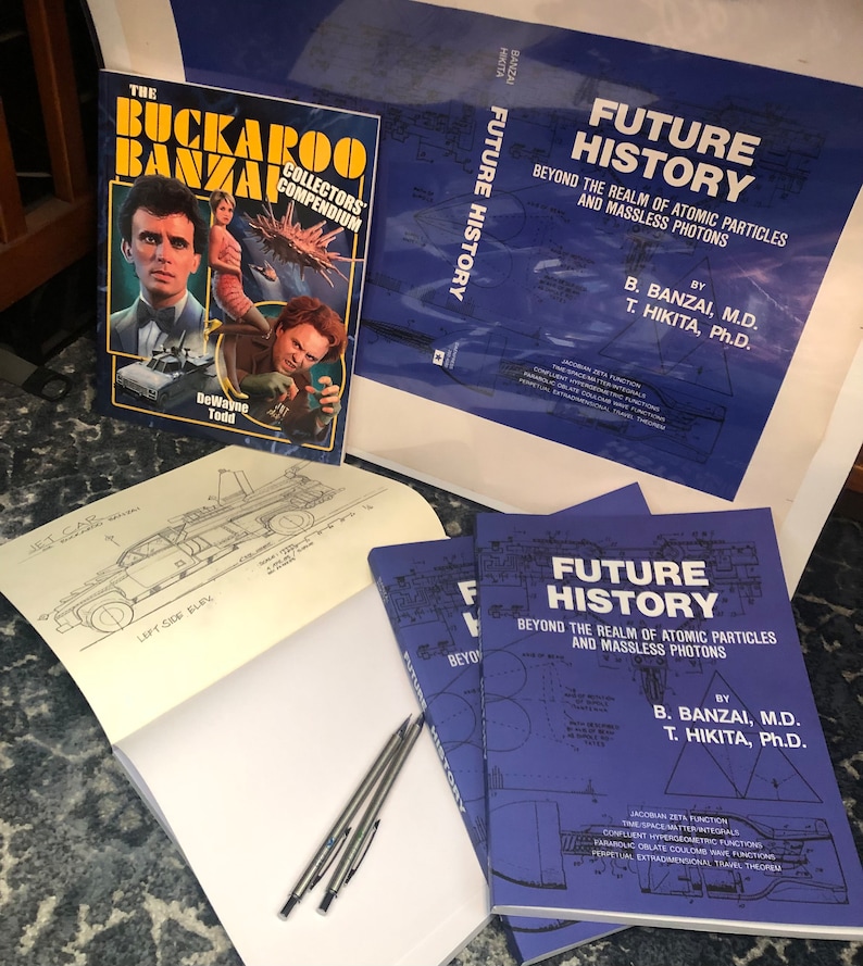 The Buckaroo Banzai Collectors' Compendium - Personalized Autograph ...