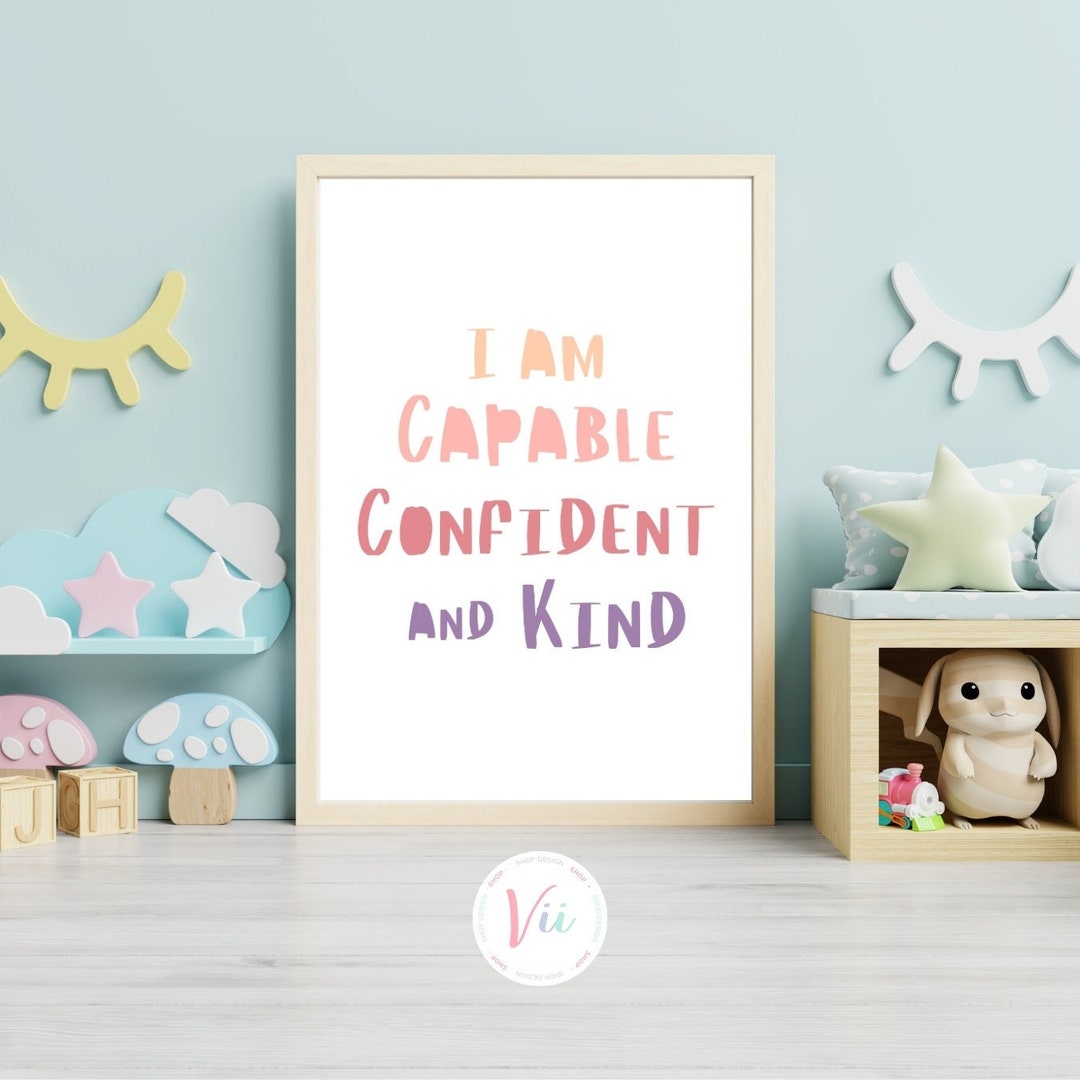 Affirmations for Kids | Classroom Posters | I Am Affirmations ...