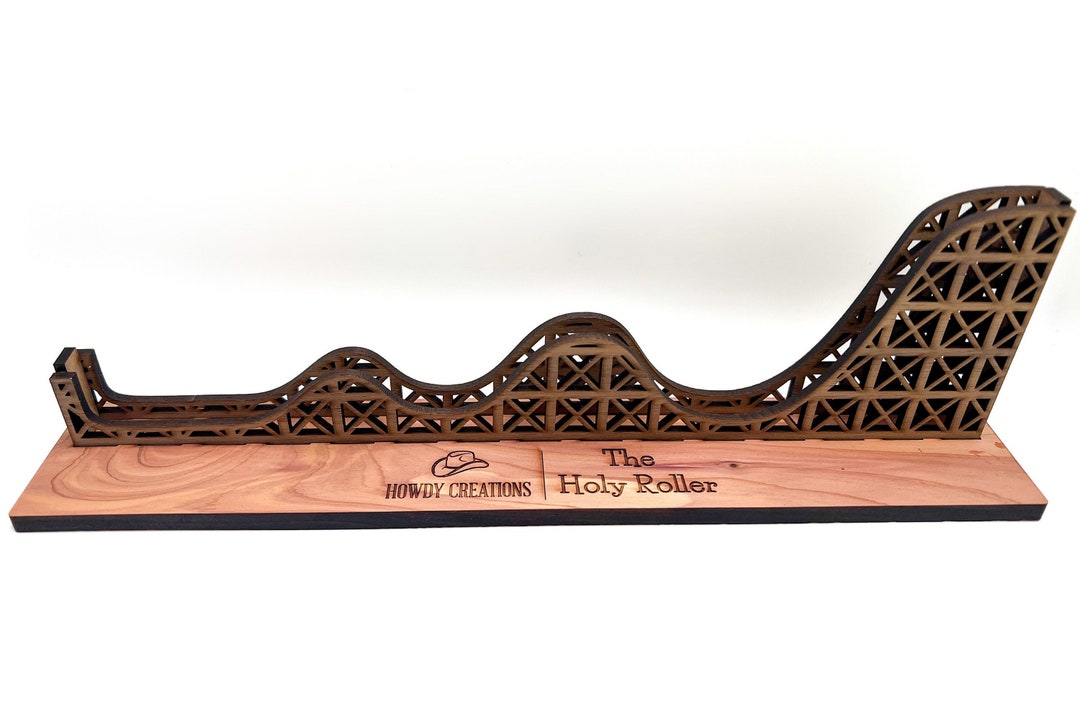 The Holy Roller Marble Ball Roller Coaster Desktop Toy | Handmade ...