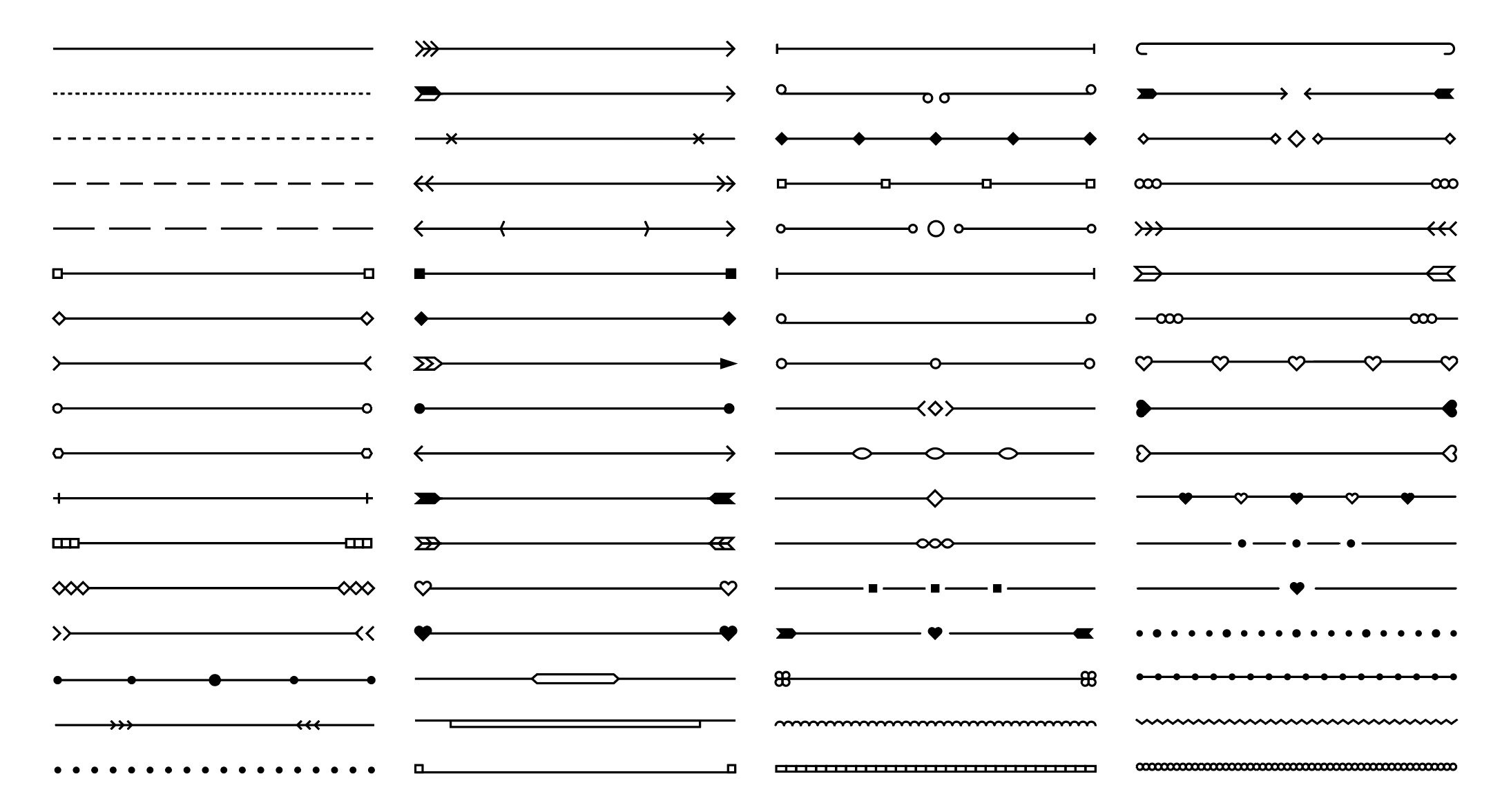 Dividers Line. SVG, Pdf, Png, Eps, Ai, File. - Etsy