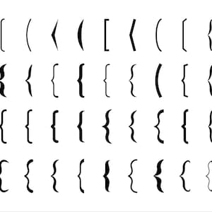 Set of Text Brackets. Bracket Icon. SVG, Pdf, Png, Eps, Ai File. - Etsy