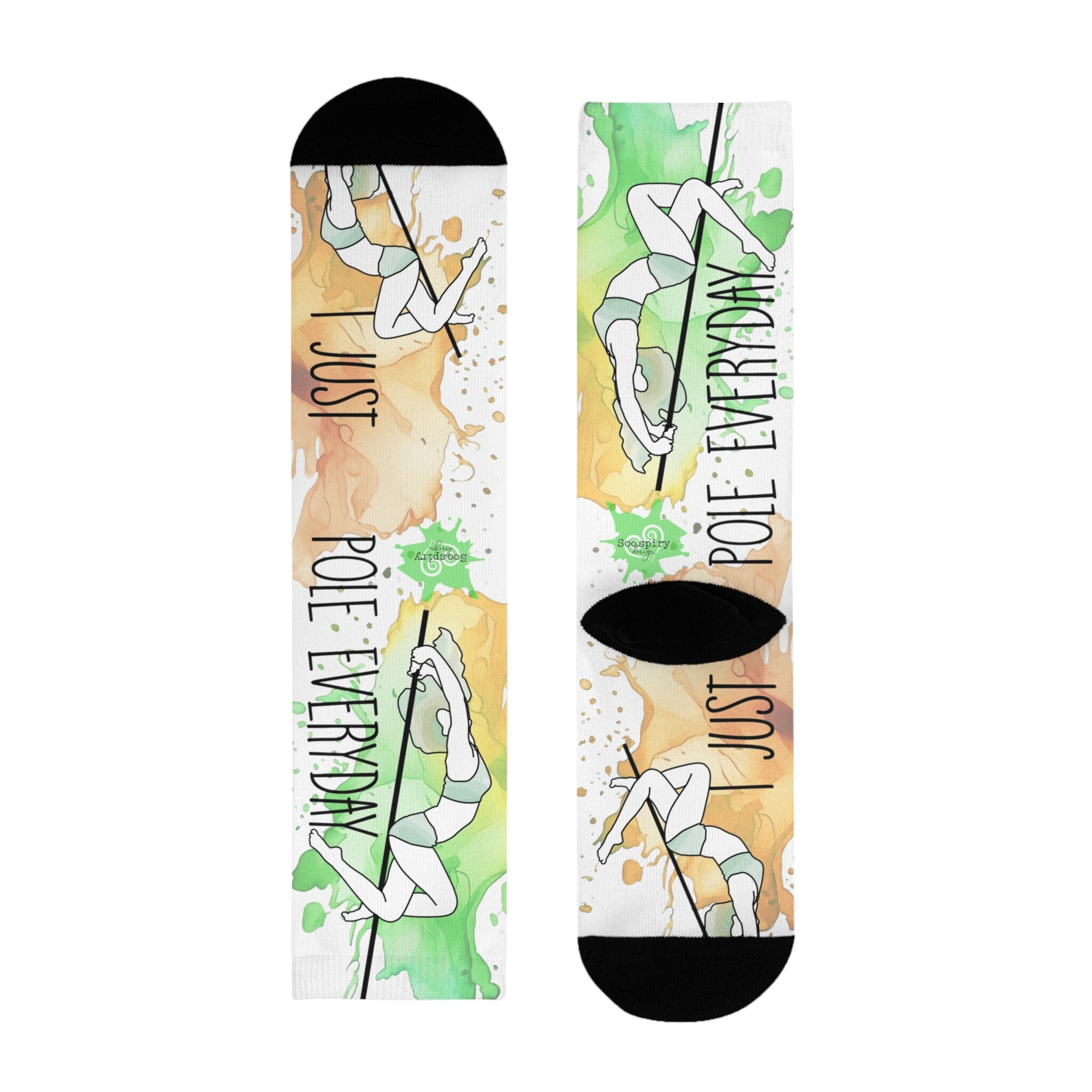 Pole Dance Socks, Pole Dance Accessory, Pole Dance Gift, Training Socks ...