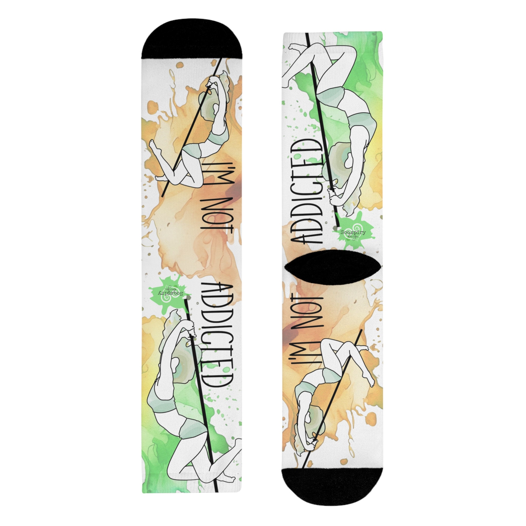 Pole Dance Socks, Pole Dance Accessory, Pole Dance Gift, Training Socks ...