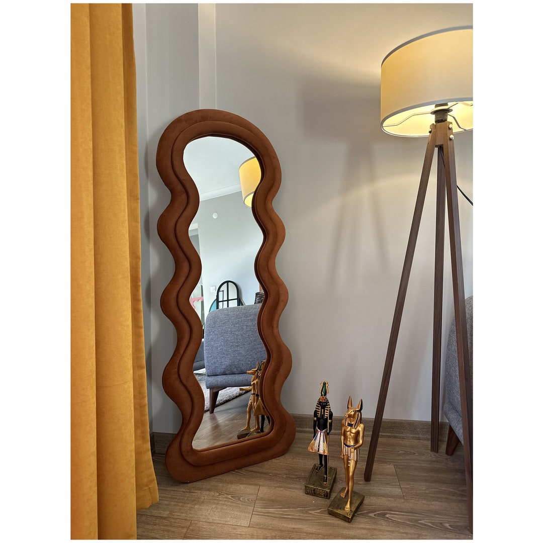 Wall Mirror, Aesthetic Wall Mirror, Home Decor, Boho Decor, Handmade ...