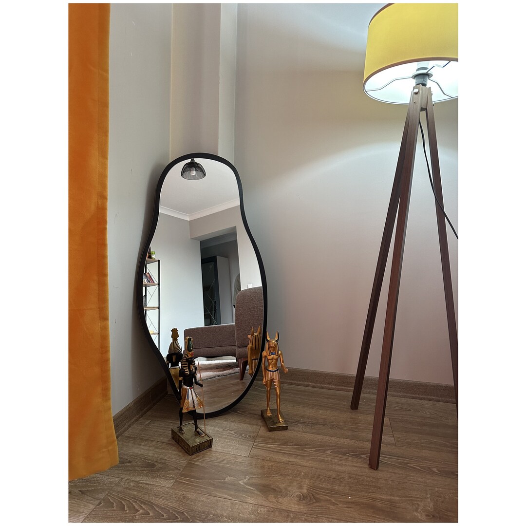 Wavy Cloudy Mirror, Aesthetic Mirror, Irregular Mirror, Bathroom Mirror ...
