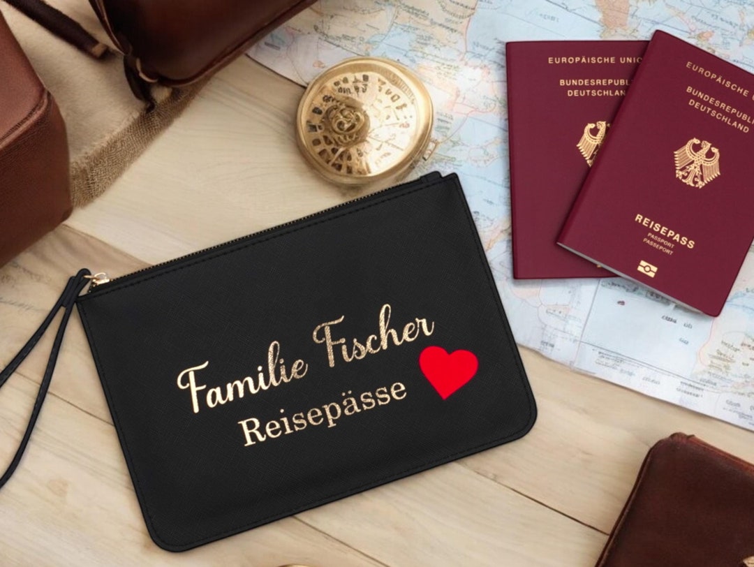 Personalized Passport Wallet | Passport Wallet for Family | Passport ...