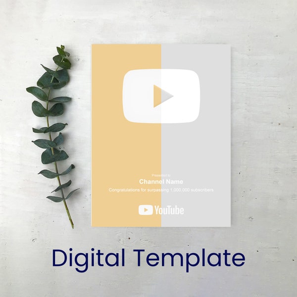 Youtube Play Button - Etsy