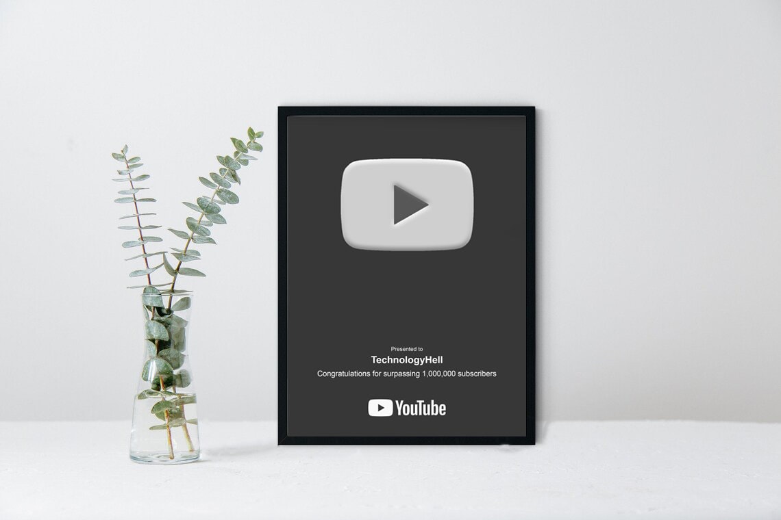 Youtube Play Button Creator Award Hanging Decoration Gift Items - Etsy UK