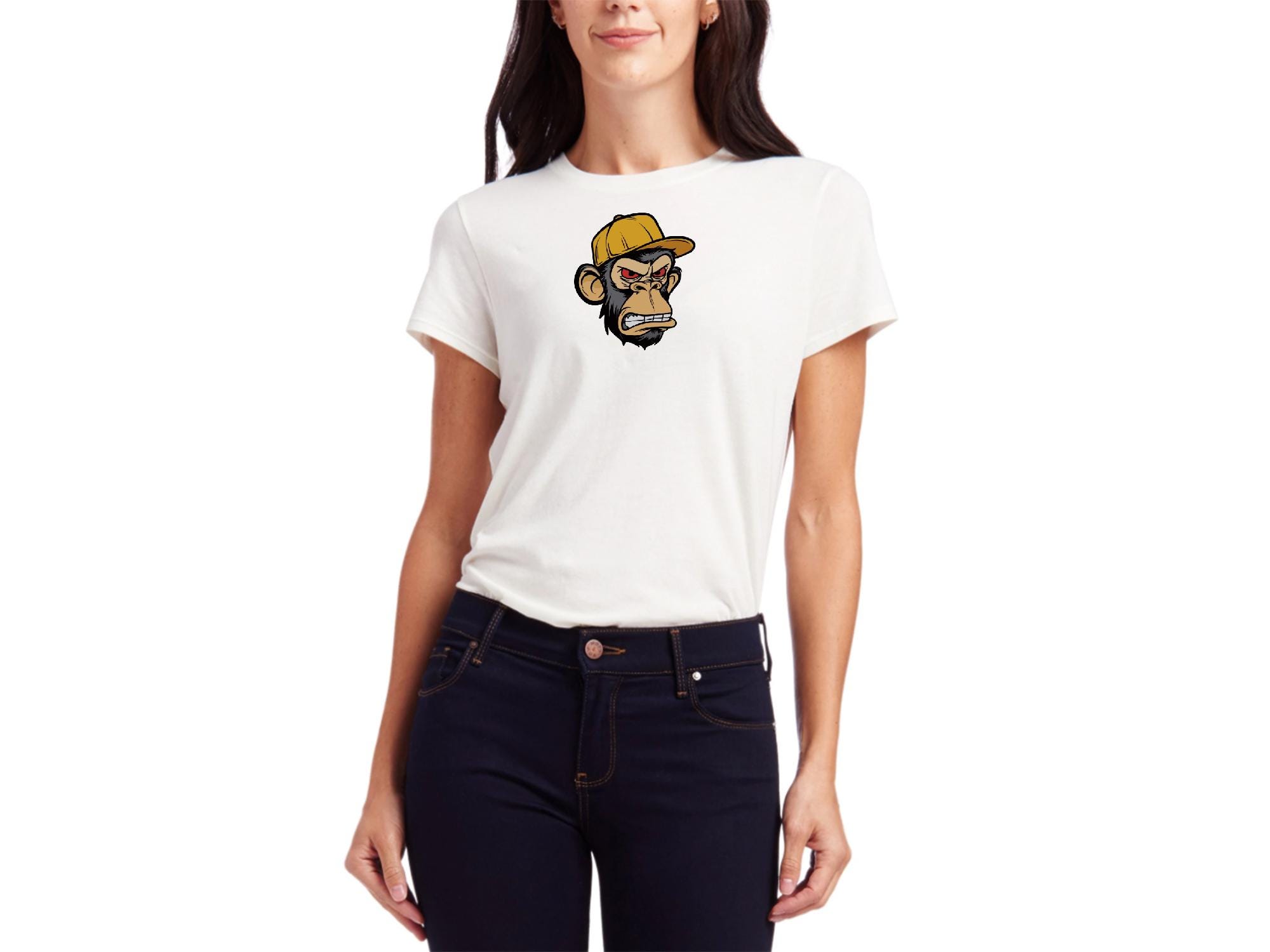 20 Angry Monkey SVG & PNG Designs, Cute Cartoon Animal Clipart Bundle ...