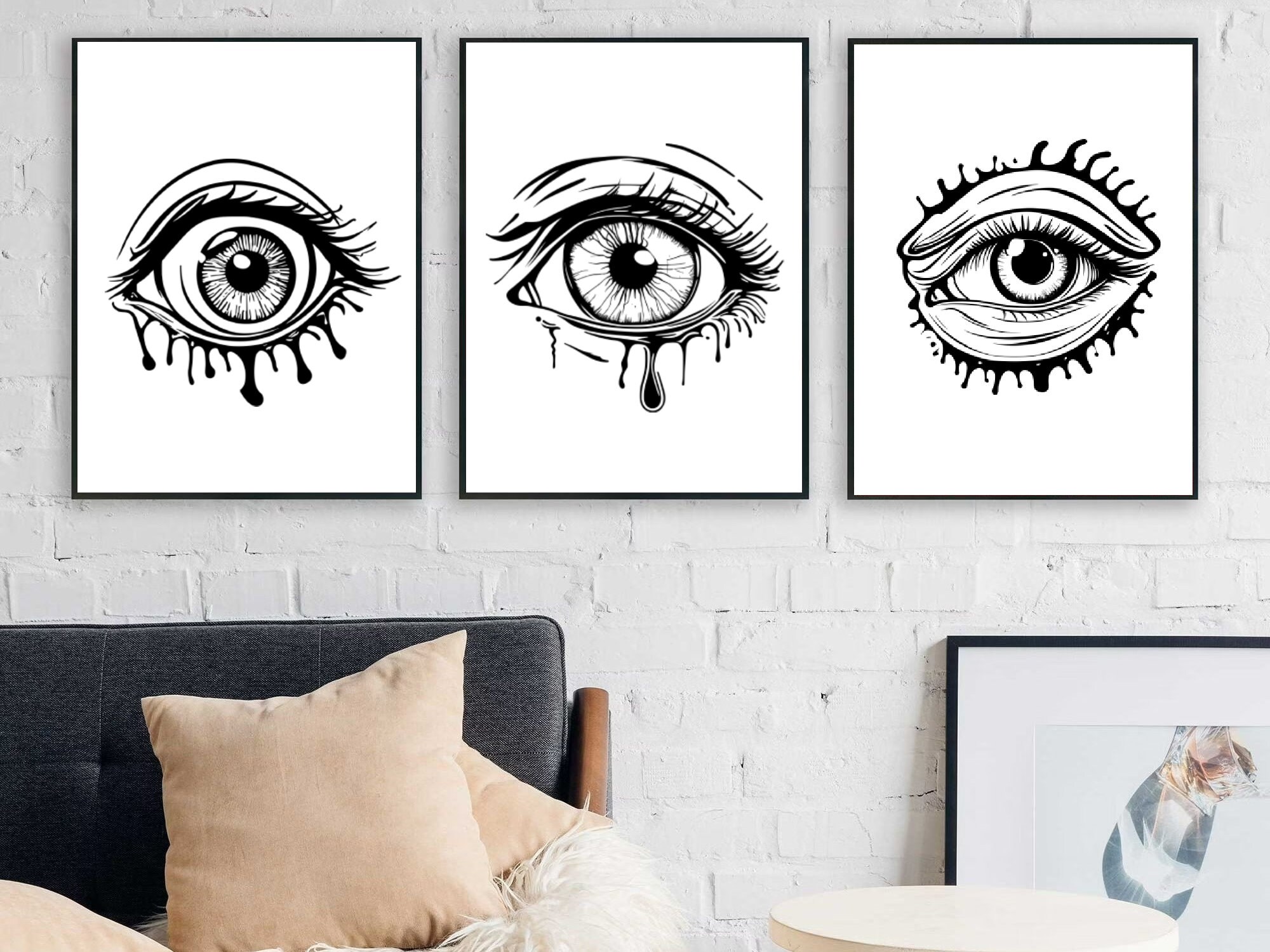 Monster EYE Set SVG/PNG Bundle, Magic Eye Svg Clipart, Horror Eye ...