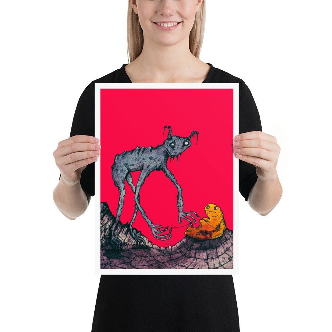 Print "in the Hands of a Gleebus" - Etsy