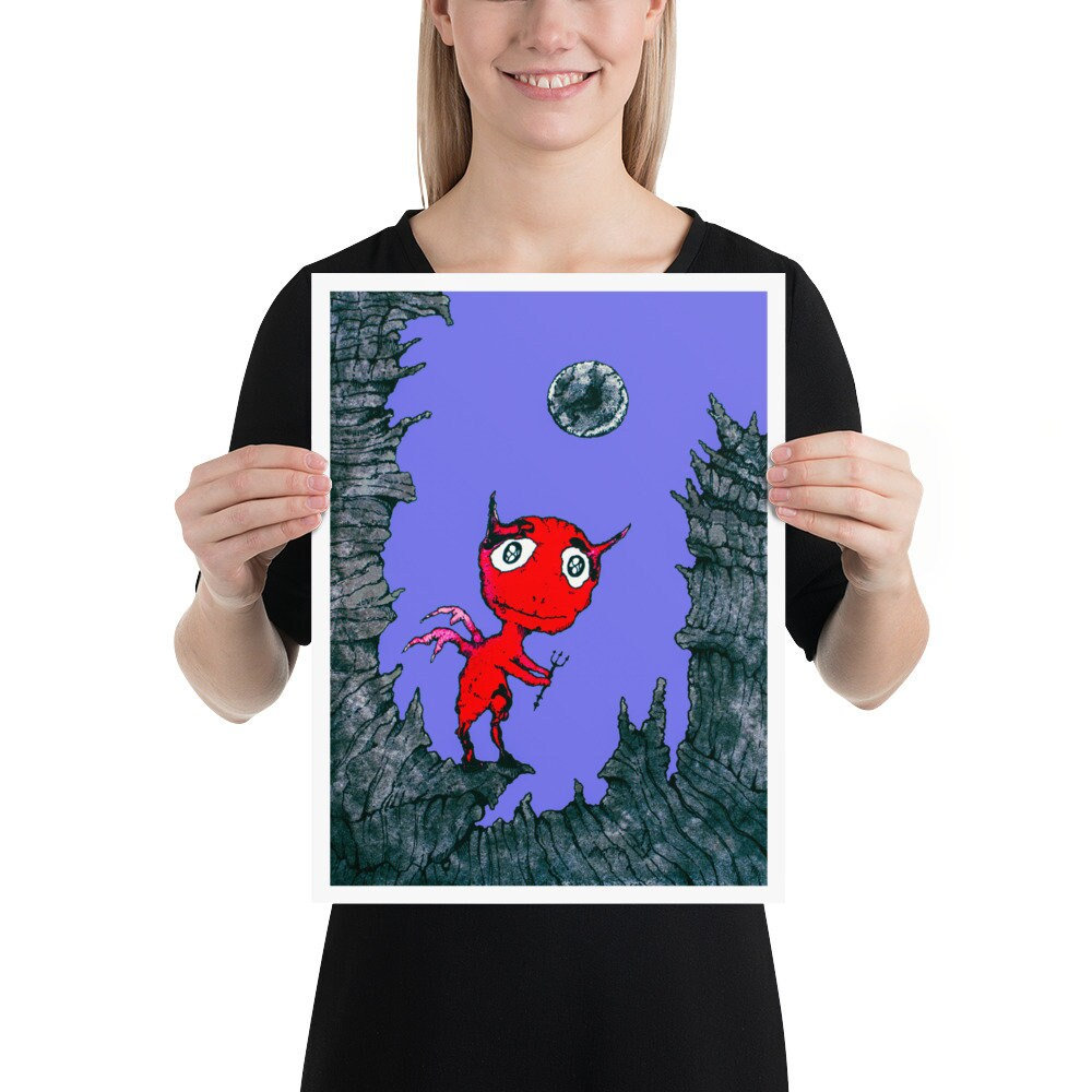 Print the Most Evil Guy in the World - Etsy