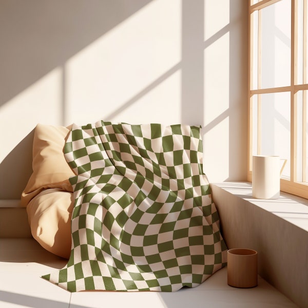 Checkered Blanket - Etsy