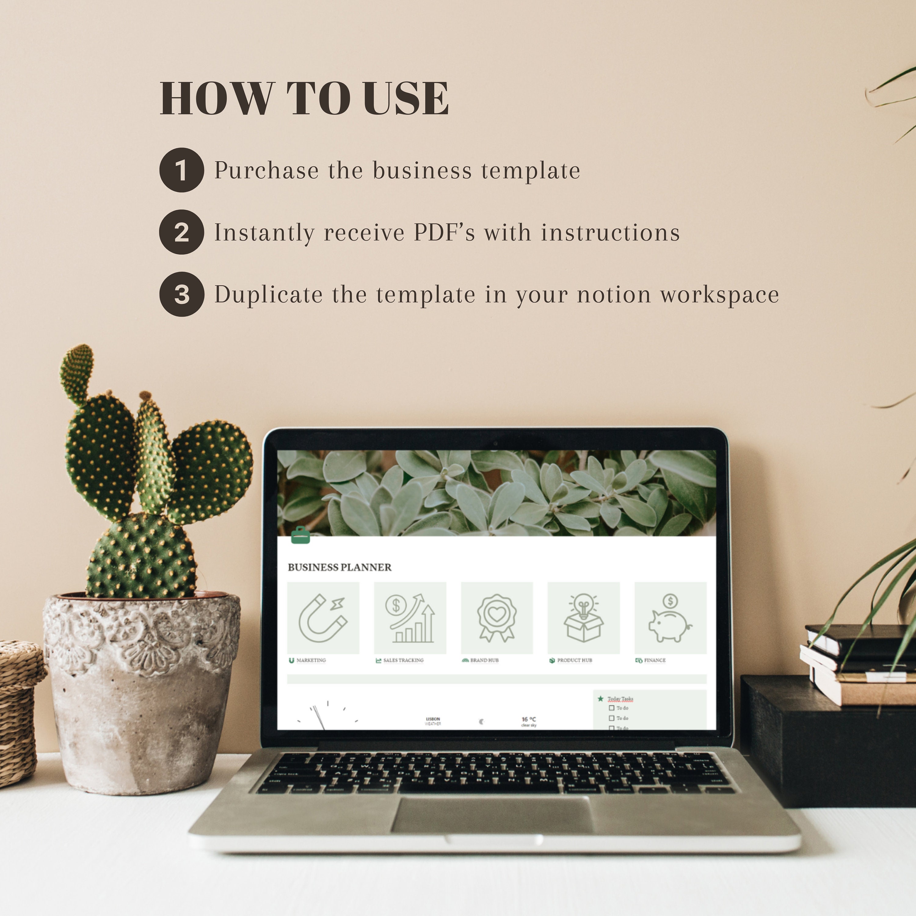 Notion Business Hub Business Planner Notion Finance Template Business ...