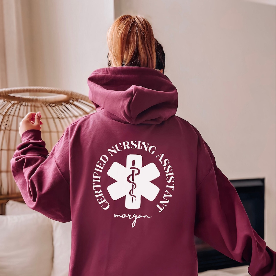 CNA Jacket Personalized Nurse Jacket CNA Gift OR Nurse Jacket Nursing ...