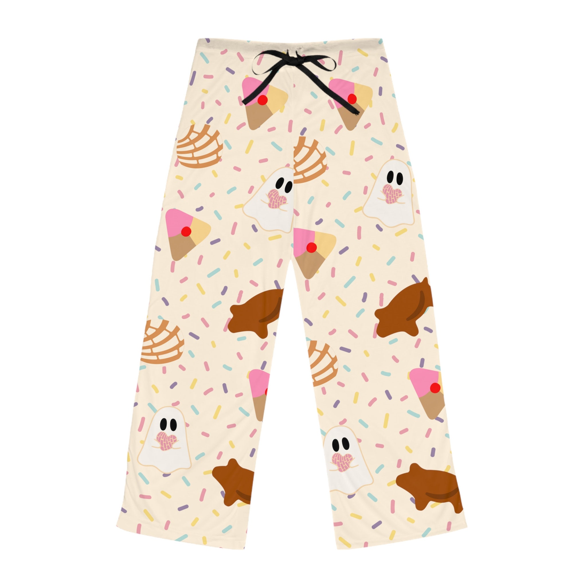 Women's Pajama Pants, Mexican Sweet Bread, Gift for Pastry Chef, Pajama ...