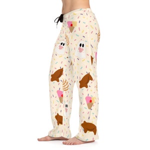 Women's Pajama Pants, Mexican Sweet Bread, Gift for Pastry Chef, Pajama ...