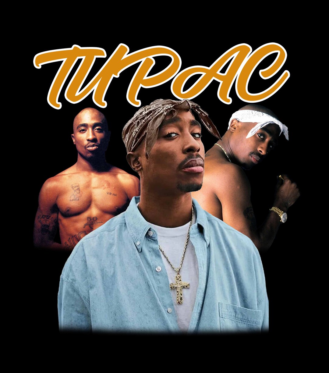 Tupac Png Desing, T-shirt Desing, Sweatshirt Desin,300dpi - Etsy