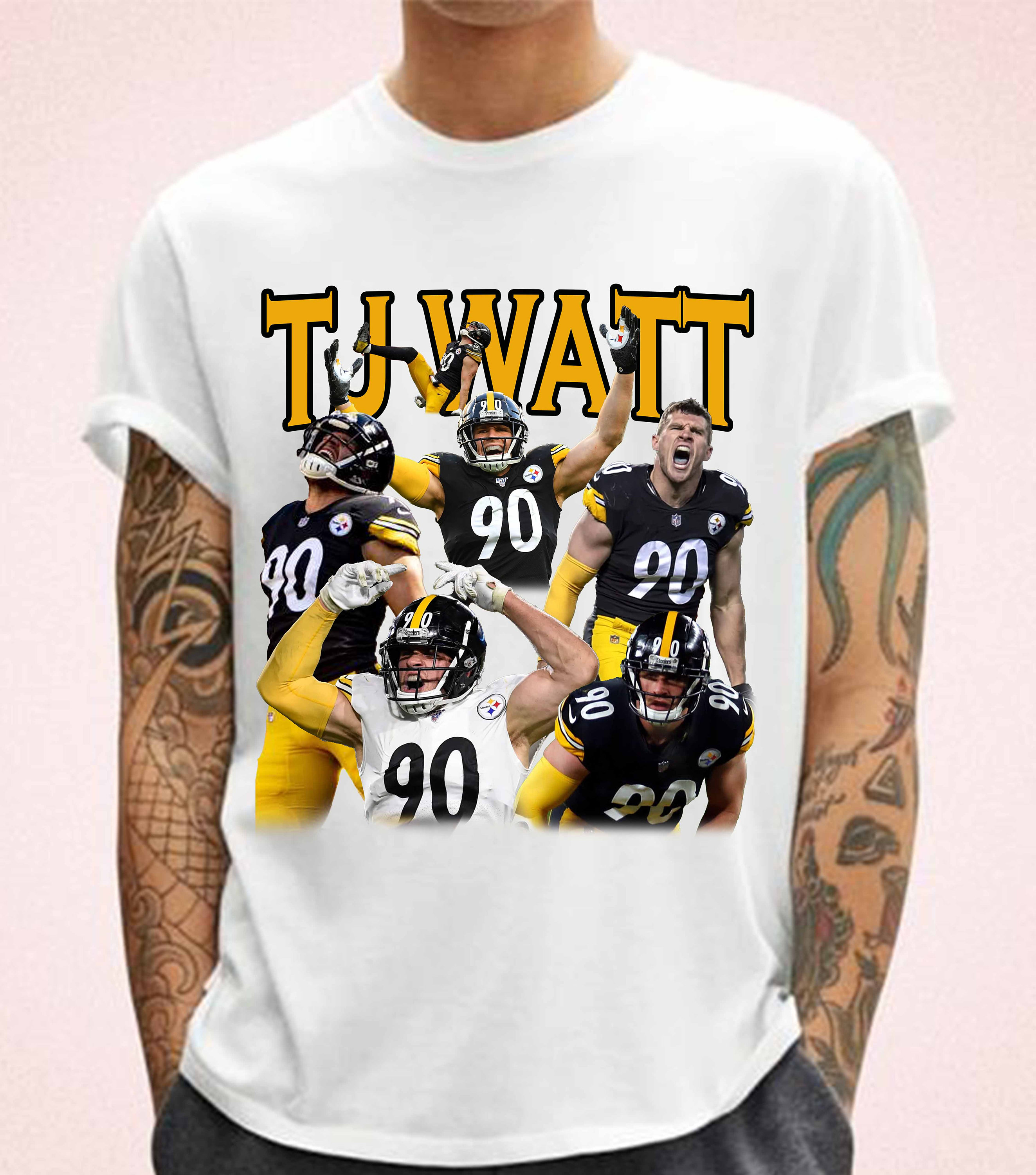 Tj Watt Png, Tj Watt Image, Tj Watt Gif, Sublimation , Sports Png ...