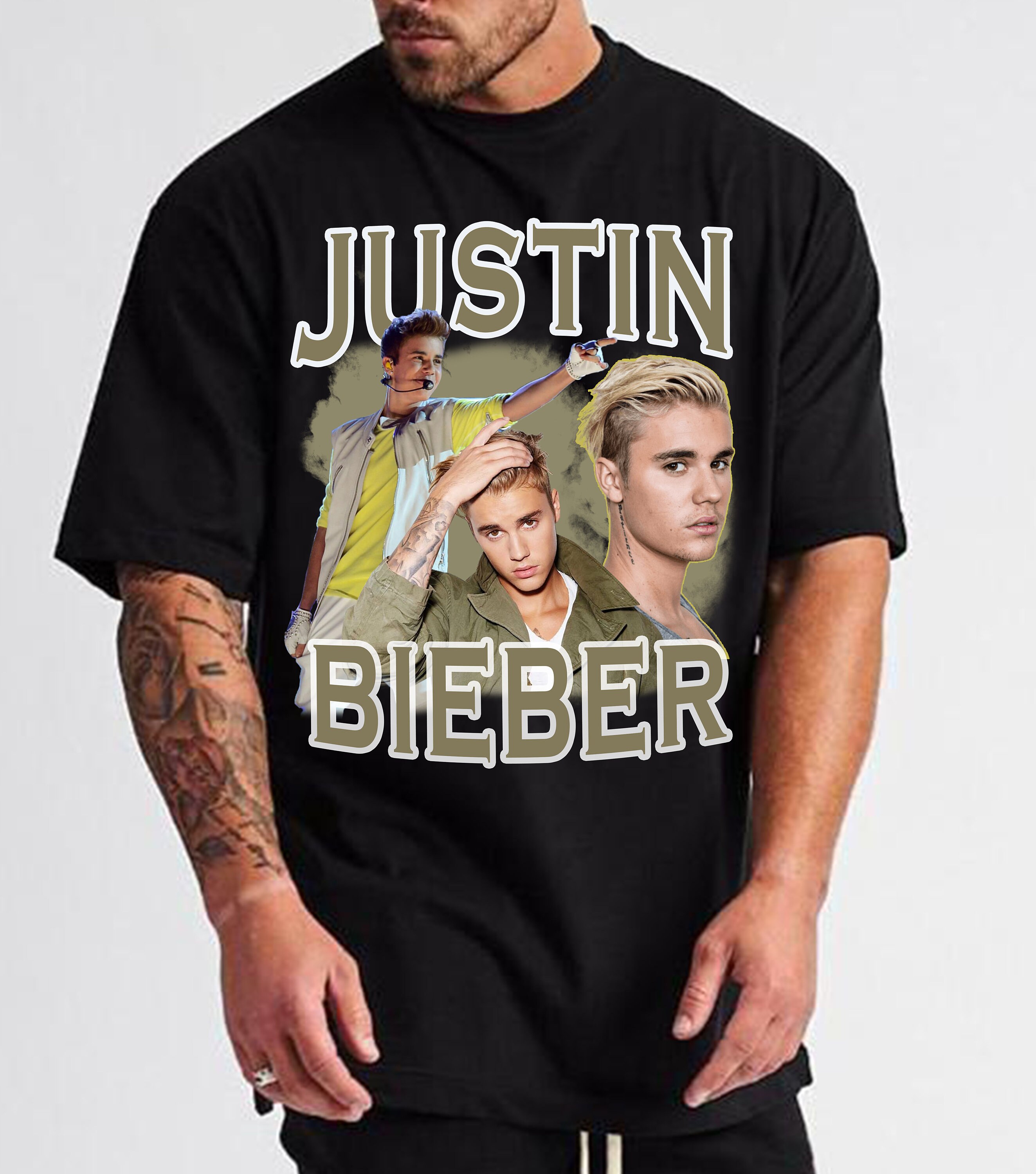 JUSTIN BIEBER T Shirt Design PNG, Vintage Rap Bootleg Png, Instant ...
