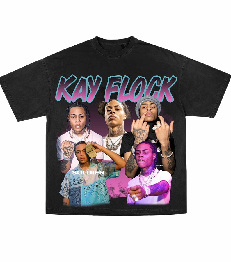 Kay Flock , Shirt Design Shirts Png, Printable Design, Instant Download ...