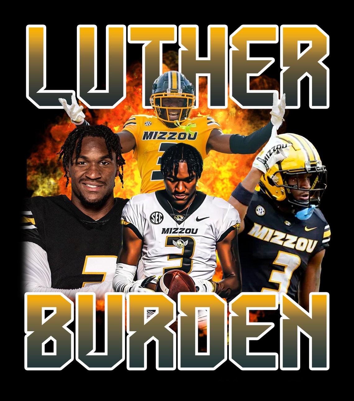Luther Burden PNG | T-shirt PNG | Bootleg T-shirt PNG | Printable ...