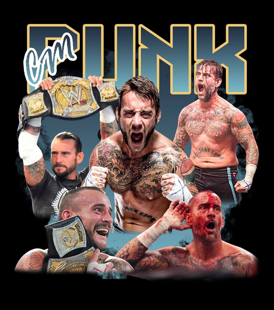 CM Punk Png, Instant Download, Digital Files Png - Etsy