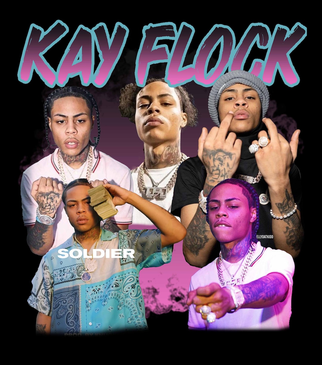 Kay Flock , Shirt Design Shirts Png, Printable Design, Instant Download ...