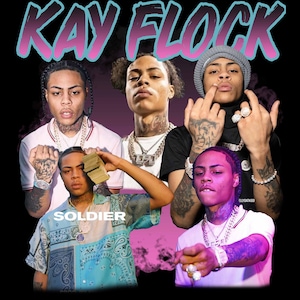 Kay Flock , Shirt Design Shirts Png, Printable Design, Instant Download ...