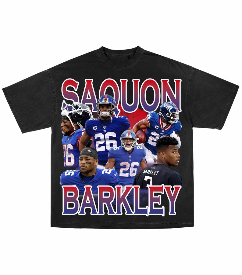 Saquon Barkley T Shirt PNG , Instant Download 300 Dpi - Etsy