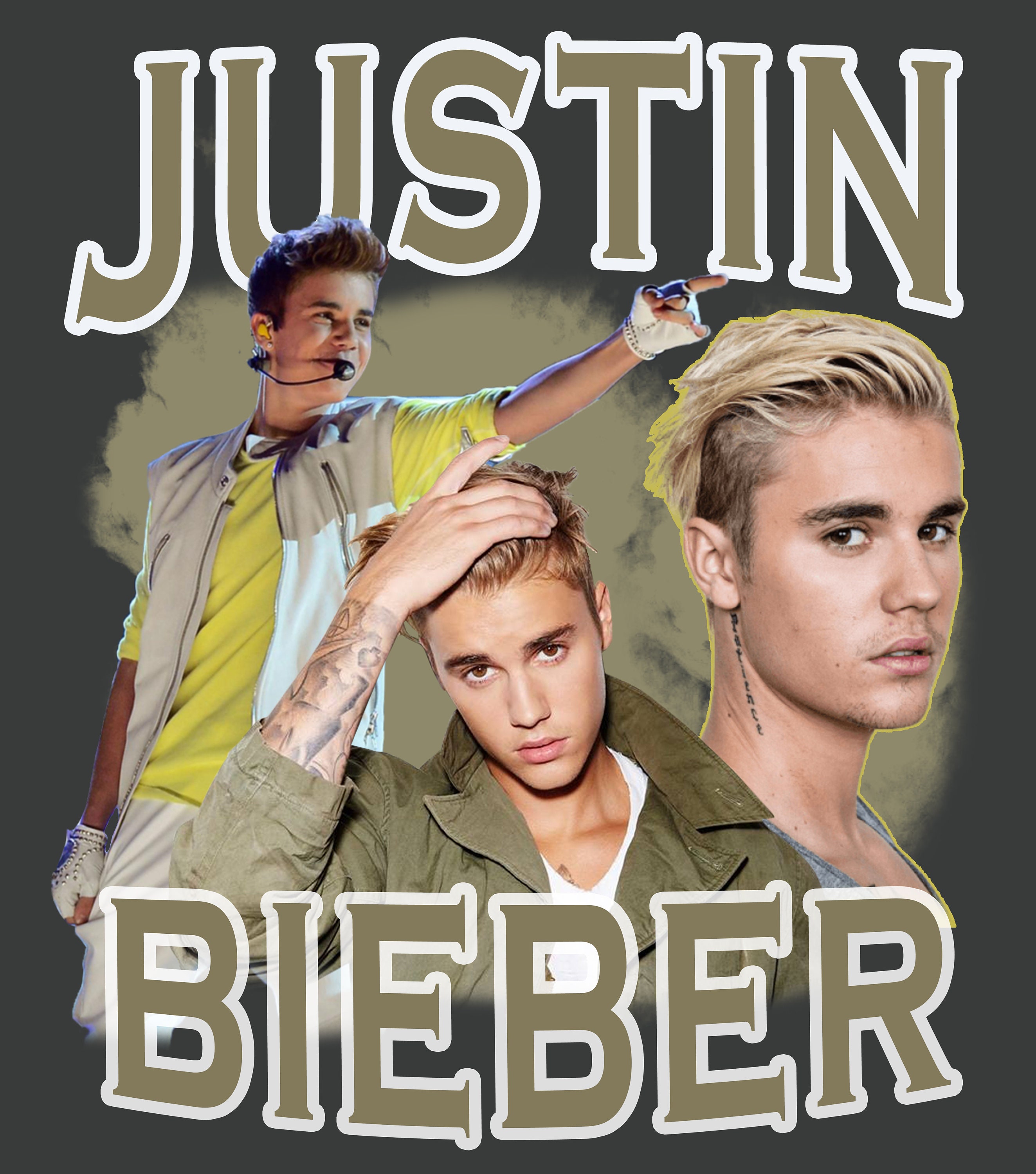 JUSTIN BIEBER T Shirt Design PNG, Vintage Rap Bootleg Png, Instant ...