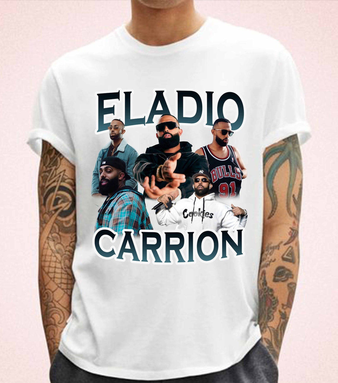 Eladio Carrion Png , Ready to Print, Printable Design, Hiphop Artist ...