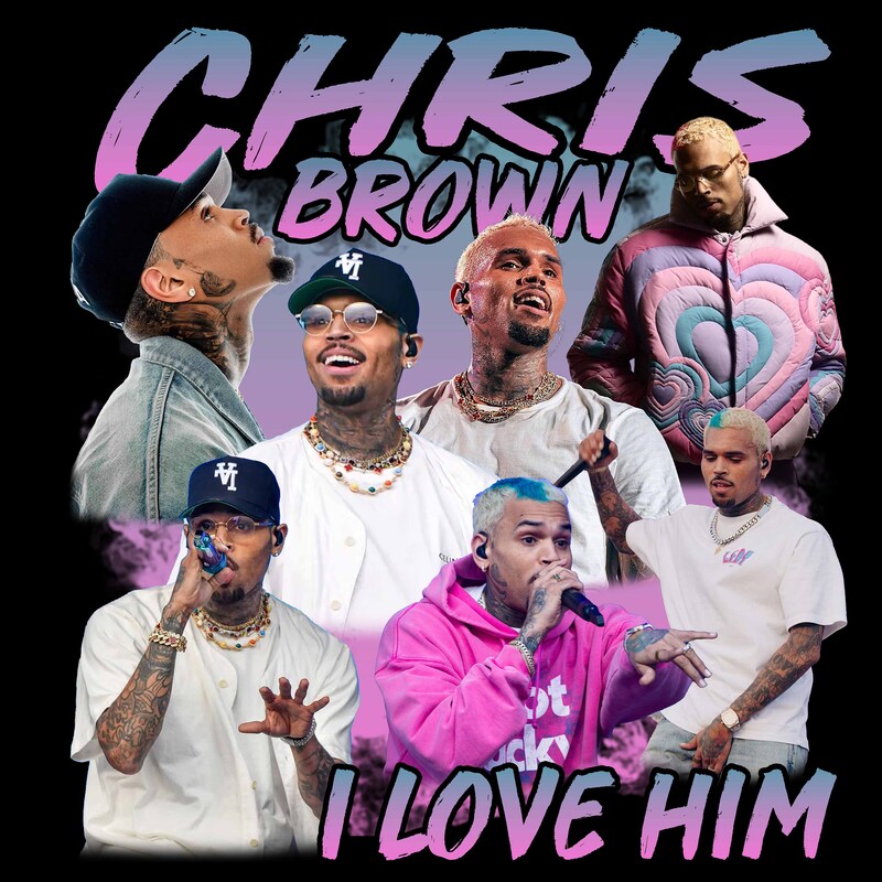 Chris Brown Svg - Etsy