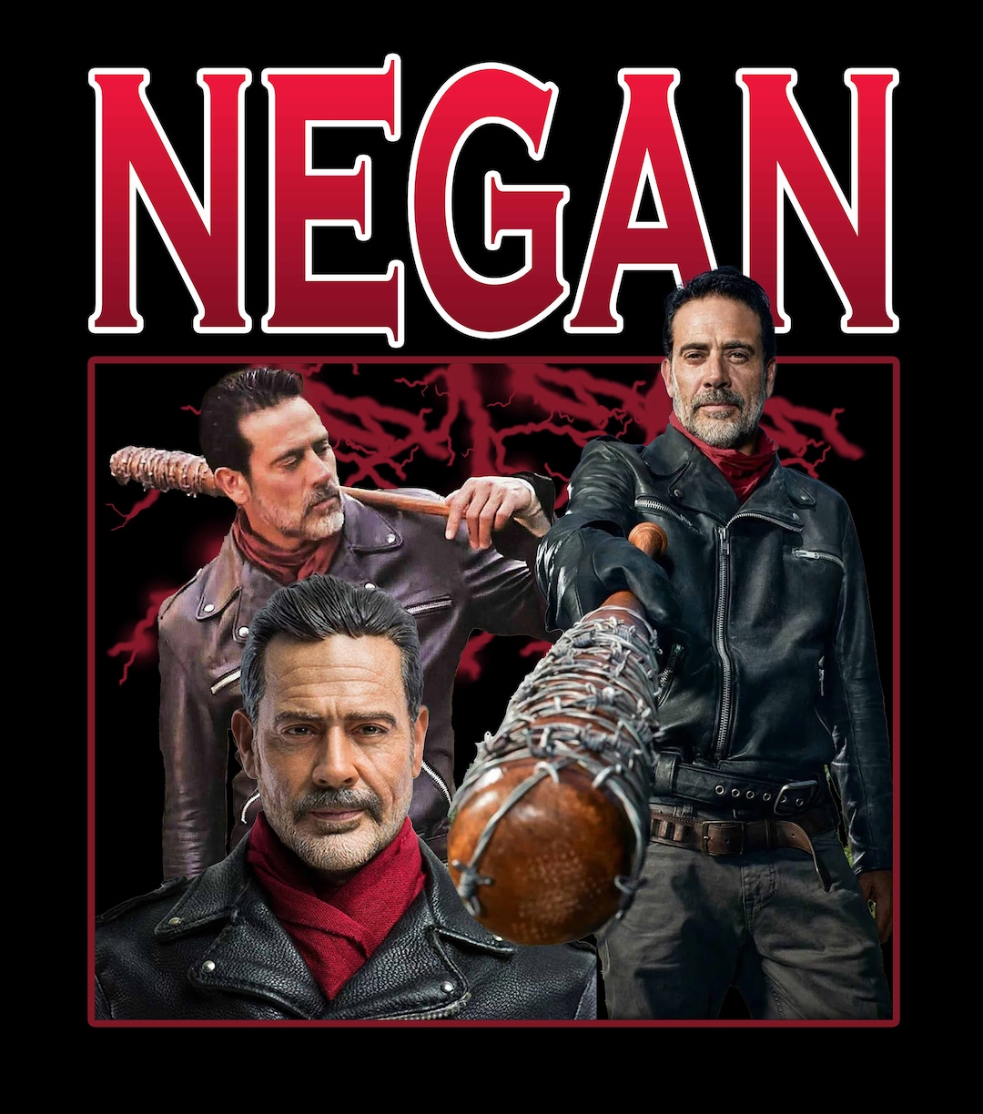 Negan Vintage Washed Shirt Png | Actor Graphic Unisex Hoodie ...