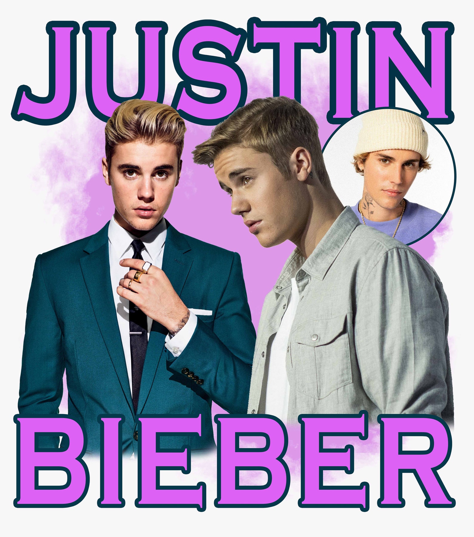 JUSTIN BIEBER T Shirt Design PNG, Vintage Rap Bootleg Png, Instant ...