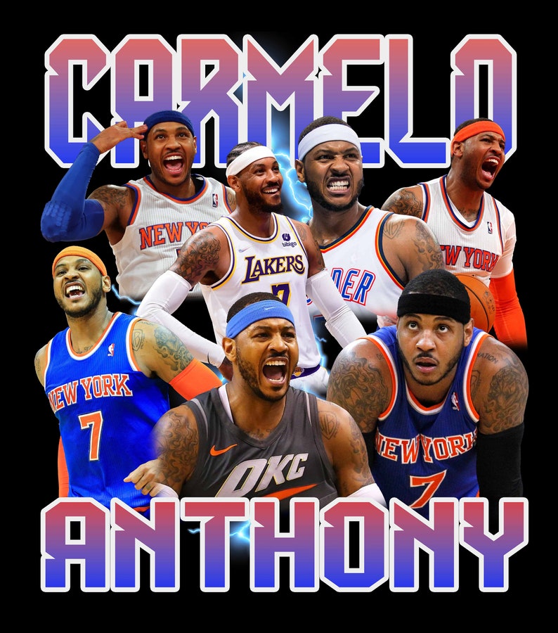 Carmelo Anthony Png, Instant Download, Digital Files Png - Etsy