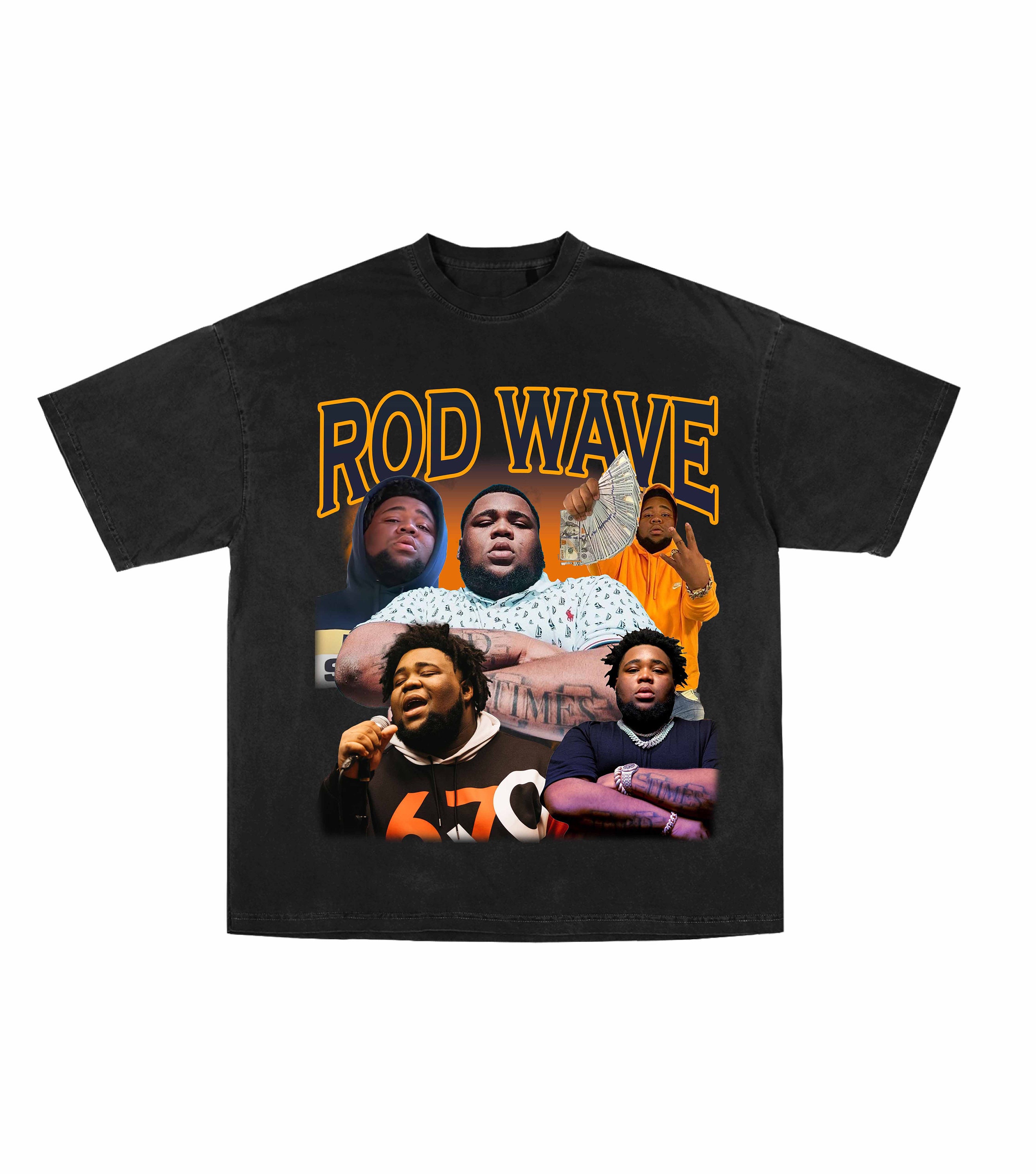 Rod Wave Wpng Png T-shirt Design Downloadable File. for Tshirt Printing ...