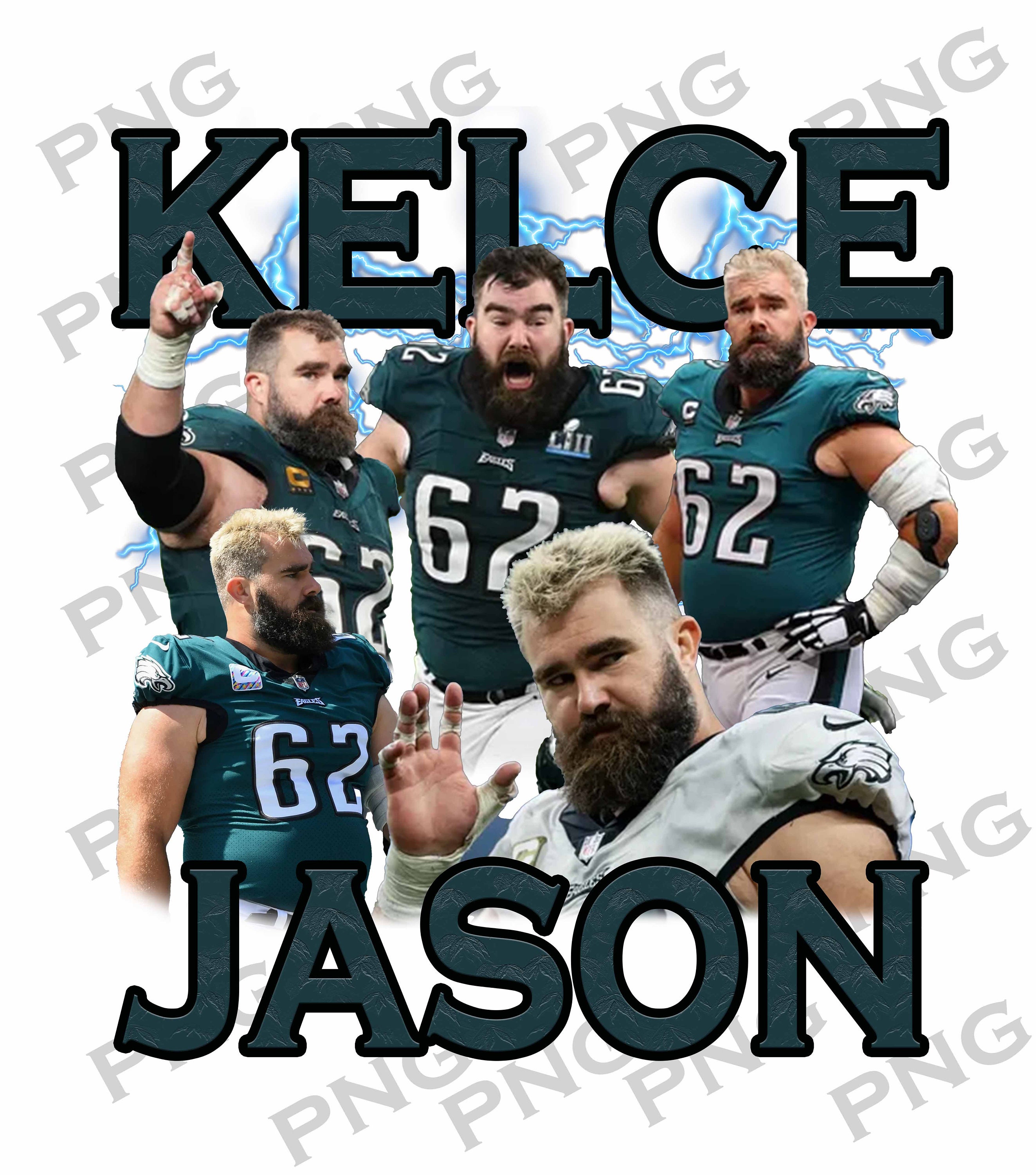 Jason Kelce Png Jason Png Digital Sport Png Philadelphia - Etsy