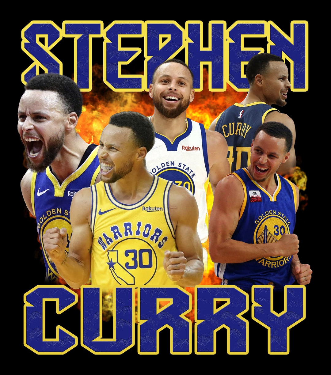 Stephen Curry Png, T-shirt Design,300 DPI PNG File Ready to Print ...