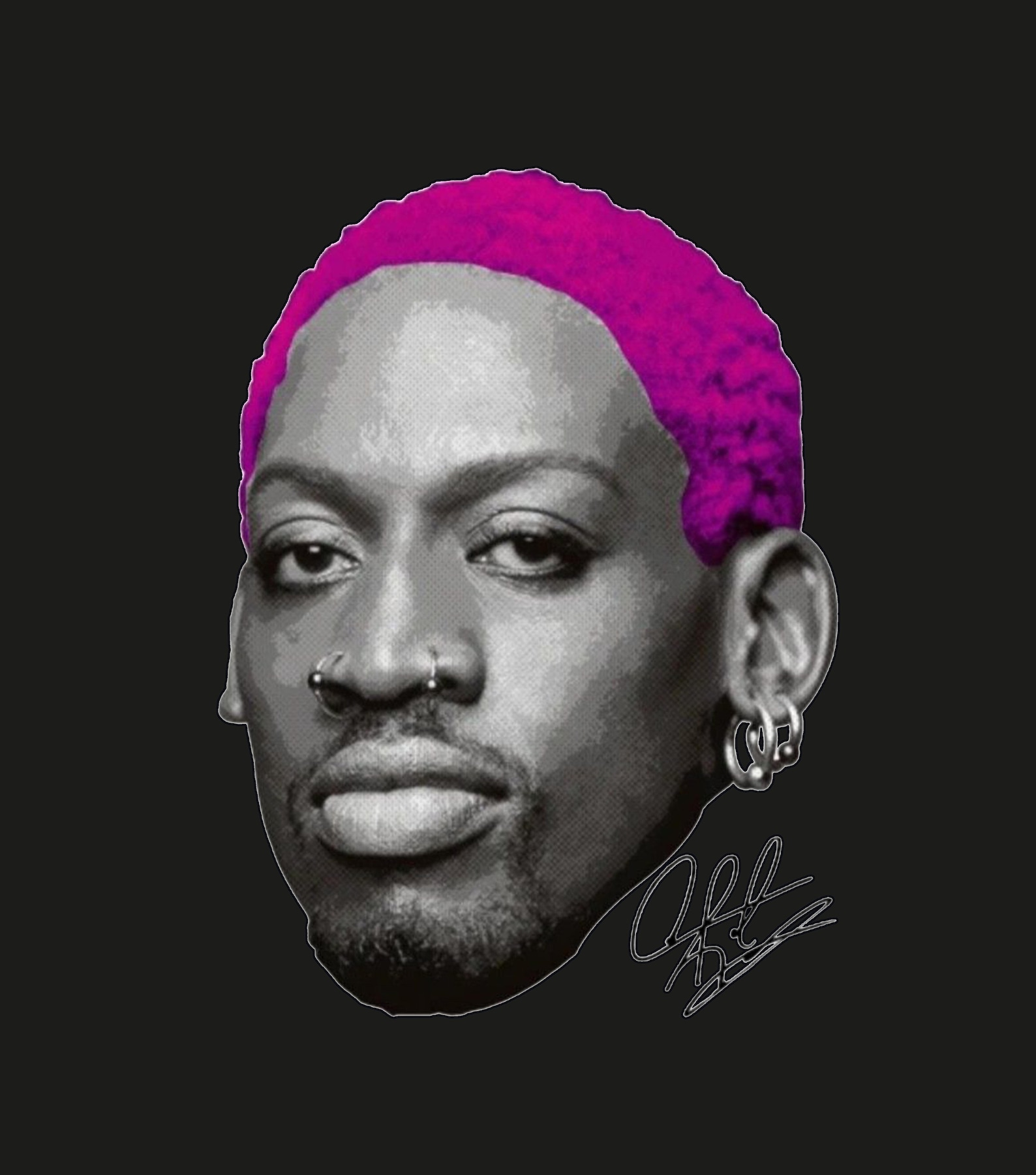 Rodman Png ,t-shirt Design ,digital File, 300 DPI, PNG File, Ready to ...