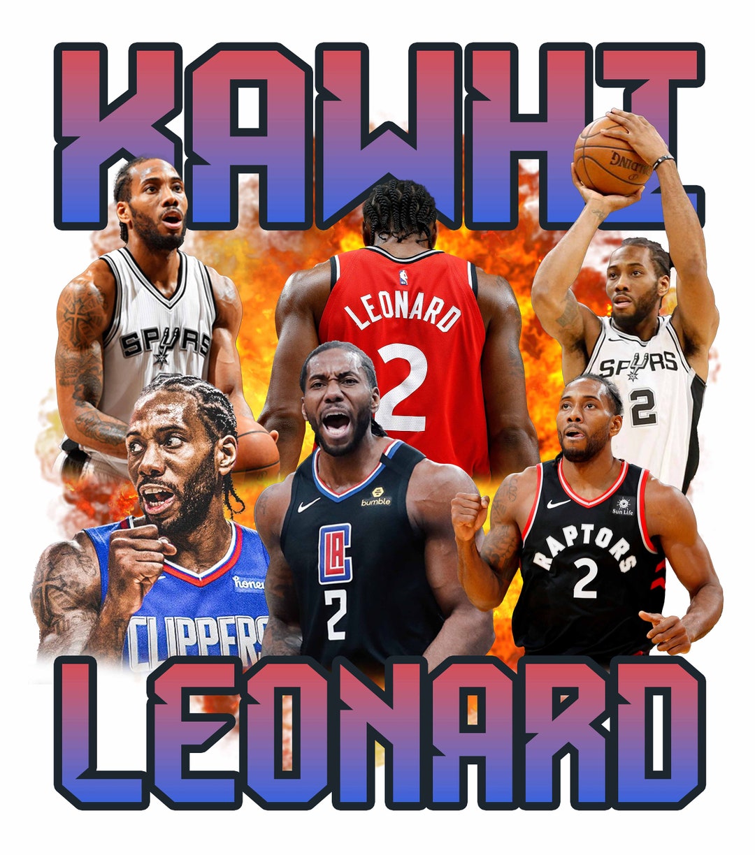 Kawhi Png, Leonard T-shirt Design PNG Digital Instant. 300 DPI PNG File ...