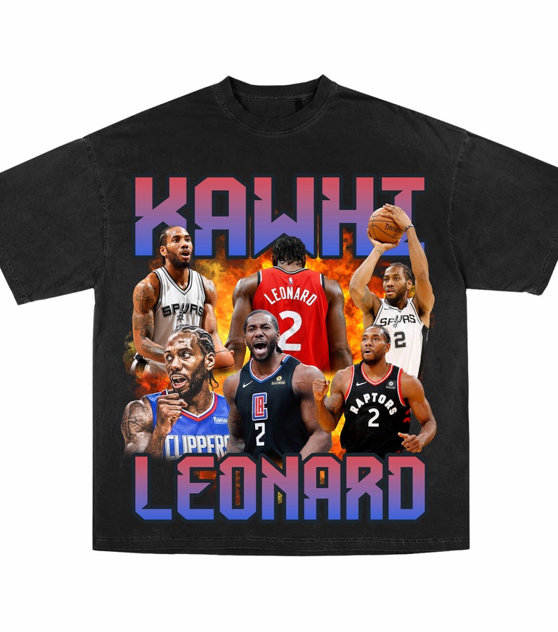 Kawhi Png, Leonard T-shirt Design PNG Digital Instant. 300 DPI PNG File ...